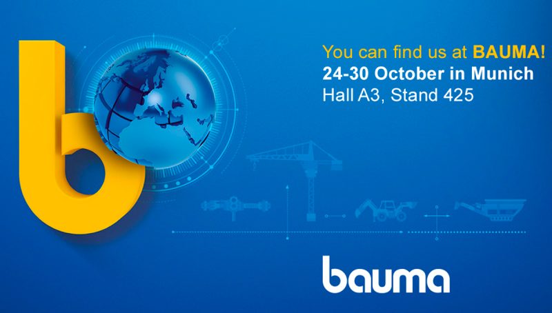 The Big Trade Shows are back: our stand at Bauma 2022!